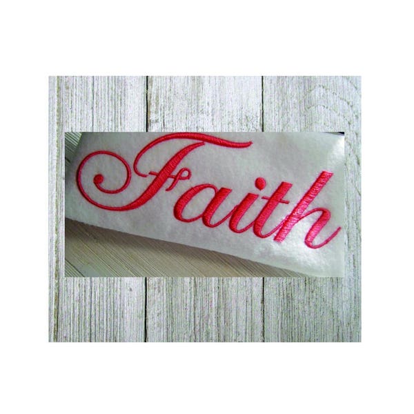 Faith Embroidery - Etsy