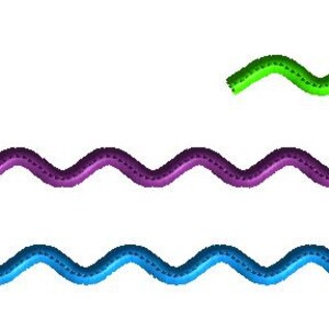 Ric Rac Embroidery Design, 19 Sizes, Embellishment, Border - Etsy