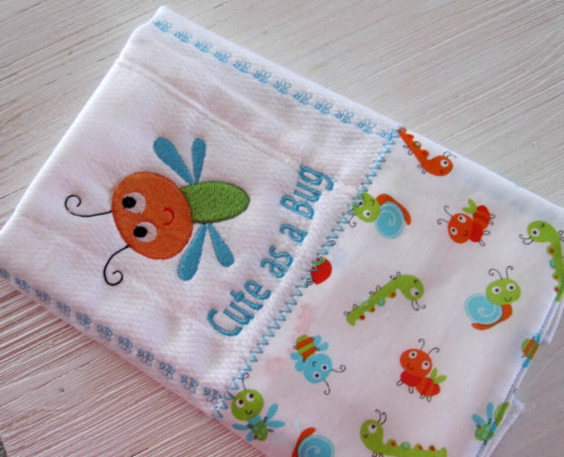 Bug Embroidery Design Filled Stitch Machine Embroidery 2 | Etsy