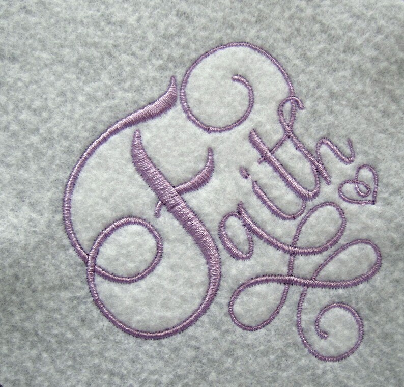 Faith Calligraphy Embroidery Design 5 Sizes Religious | Etsy