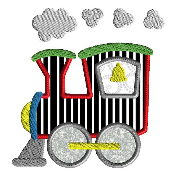 Train Applique - Etsy
