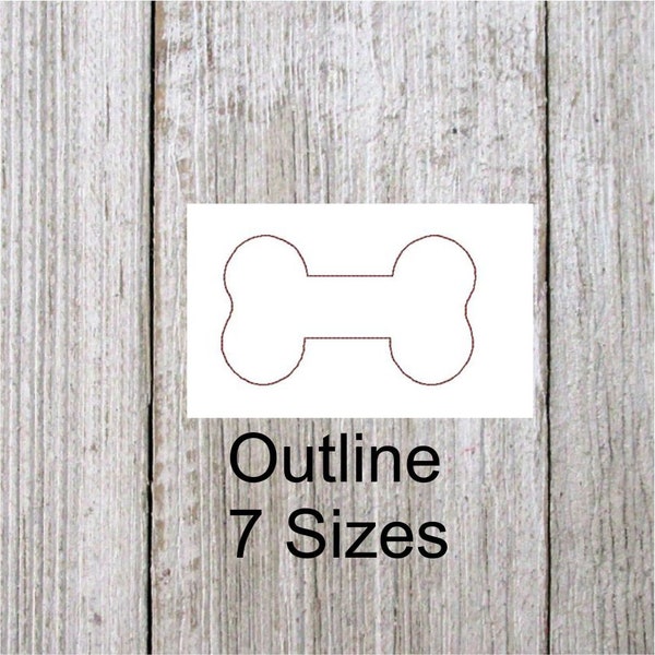 Dog Bone Outline - Etsy