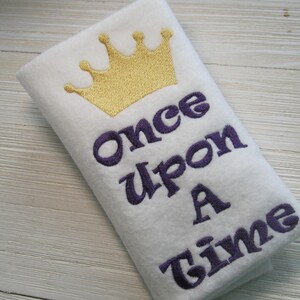 Embroidery Design, Once Upon A Time, Reading Pillow Pocket Embroidery ...