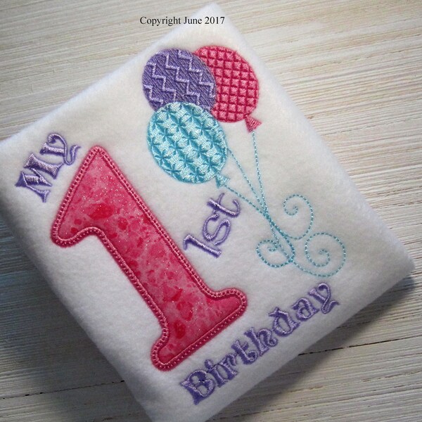 Birthday Applique - Etsy