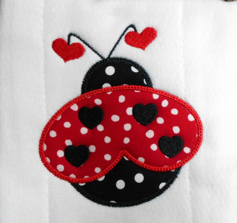 Embroidery Design Ladybug Applique Machine Embroidery - Etsy