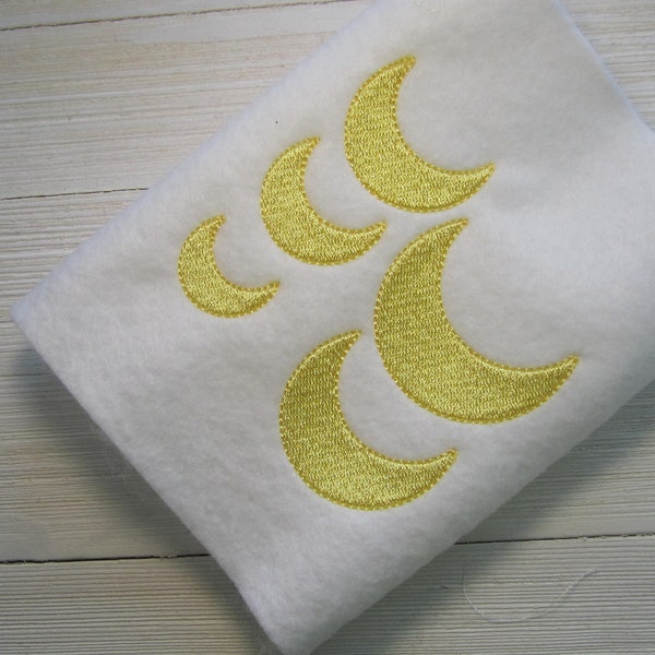Moon Embroidery - Etsy