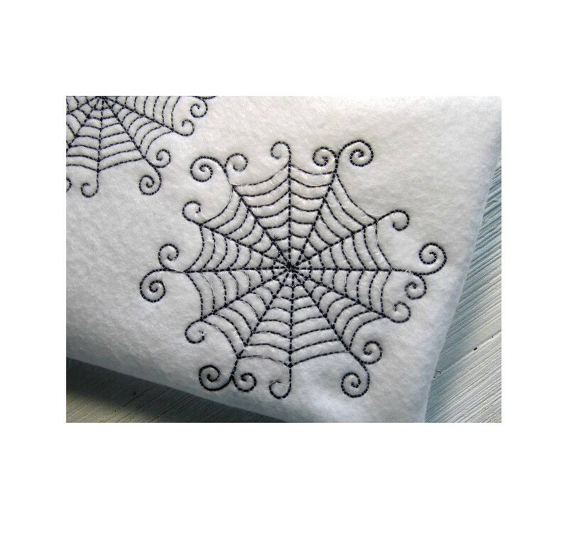 Spiderweb Embroidery Design, Spider Web, 10 Sizes, Halloween, Fall ...