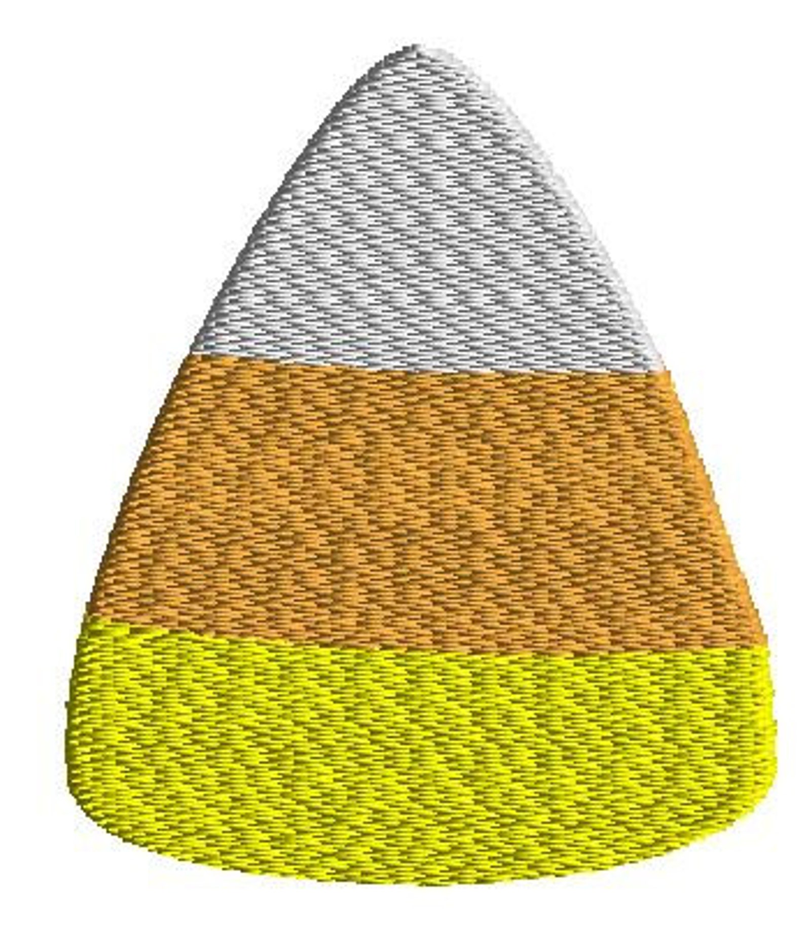 Mini Candy Corn Embroidery Design Filled Stitch 5 Sizes - Etsy