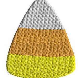 Mini Candy Corn Embroidery Design, Filled Stitch, 5 Sizes, Digital ...