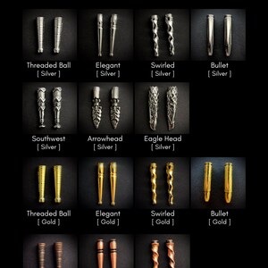 CUSTOM Tigers Eye Coffin Bolo Tie Copper Stone Black Brown Leather ...