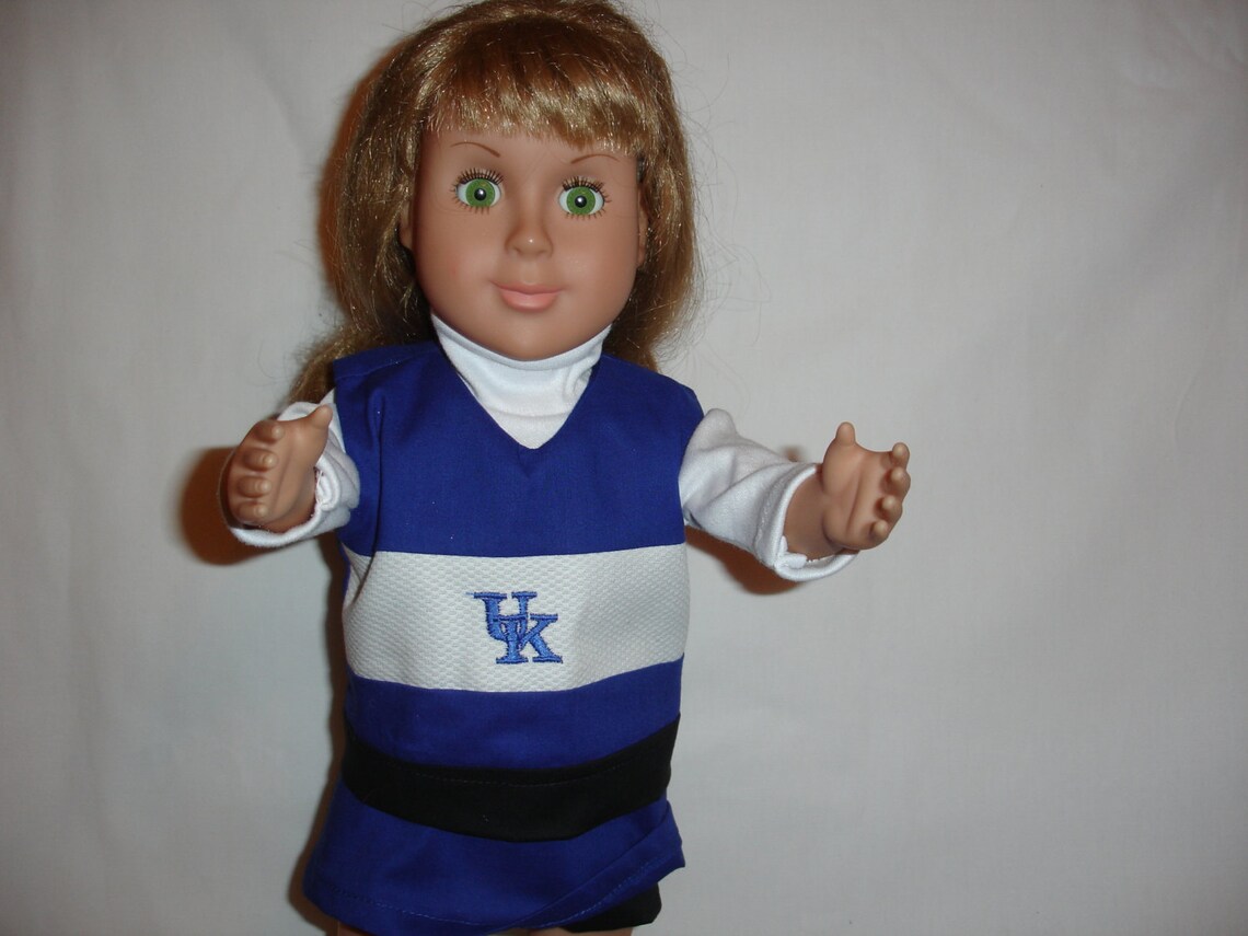 BLUE CHEERLEADER OUTFIT - Etsy