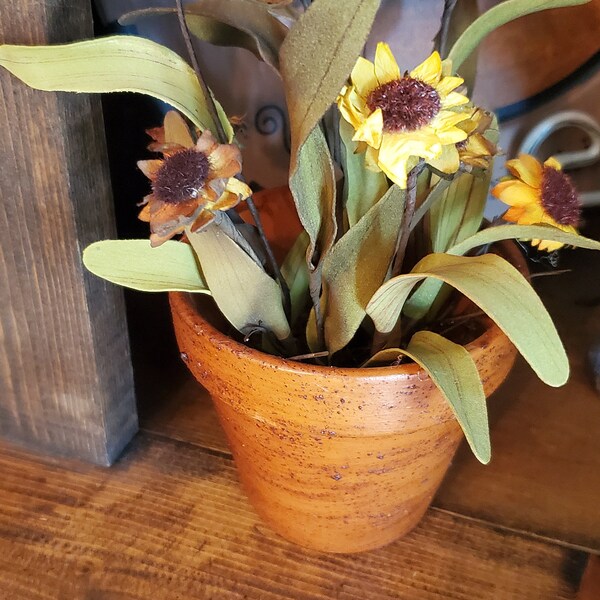 Primitive Sunflower - Etsy