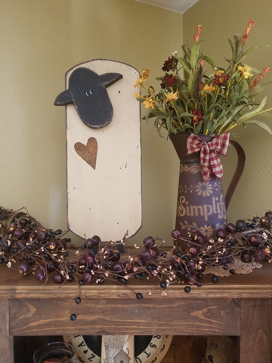 Country Sheep, Handmade Sheep, Primitive Sheep - Etsy