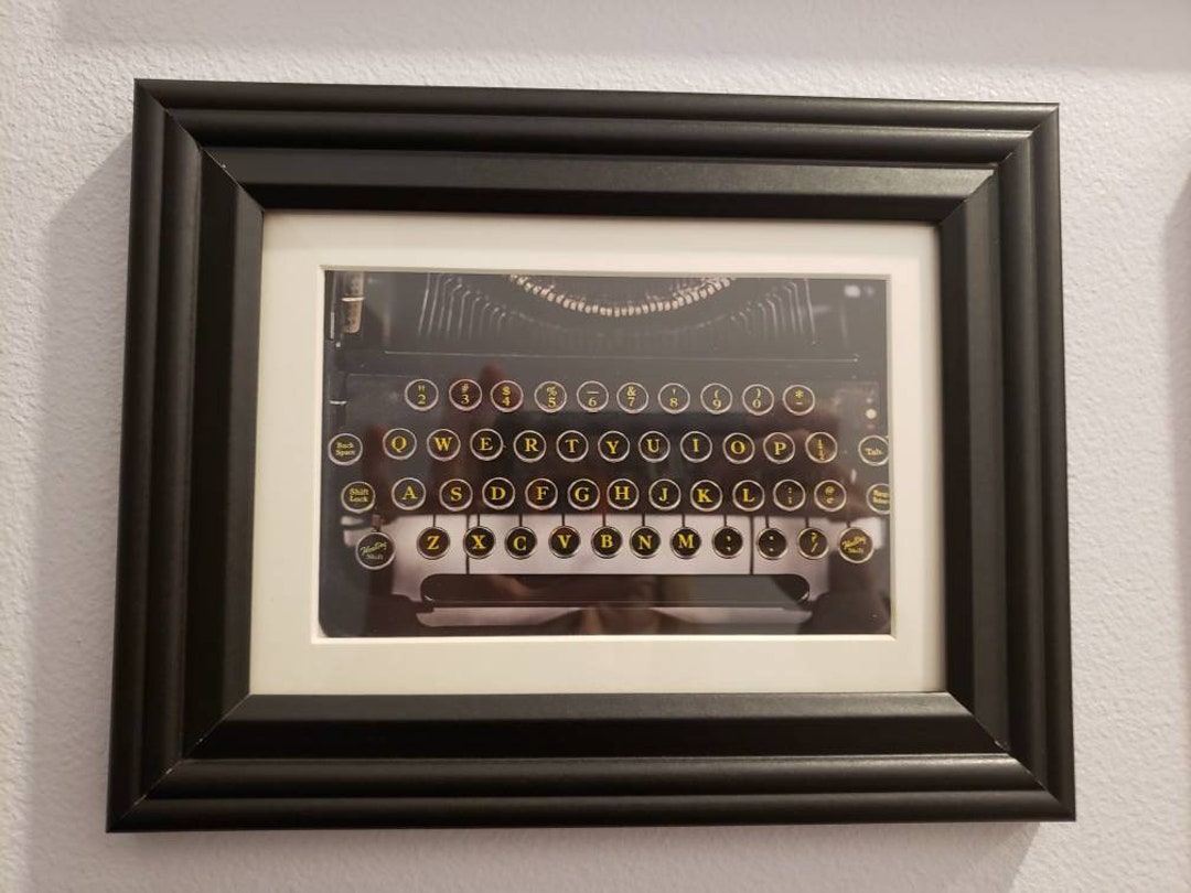 Print of Vintage 1940s Smith Corona Typewriter Keyboard - Etsy