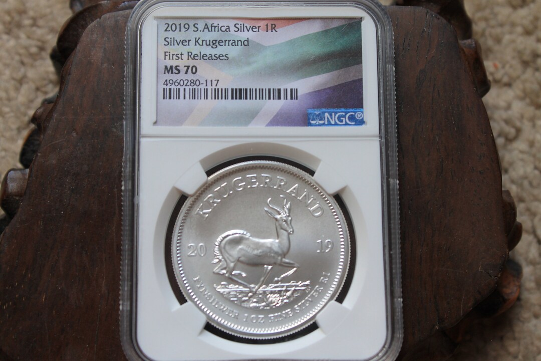 2019 South Africa Krugerrand Silver Coin MS70 First Releases - Etsy