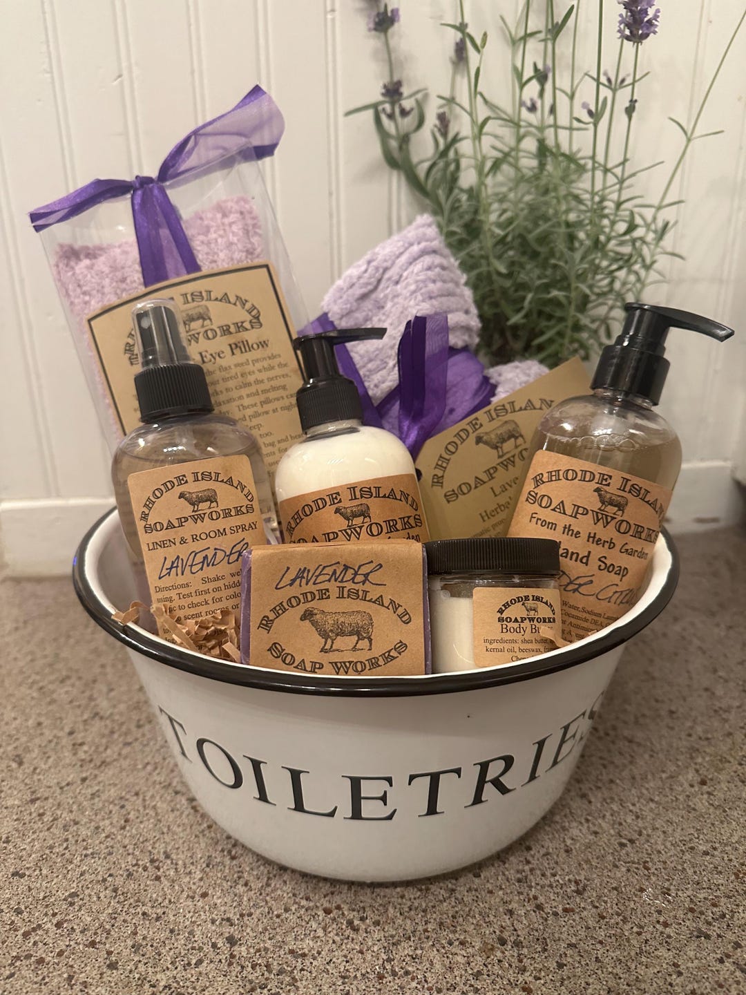 Deluxe Lavender Spa Set Plus Lavender Heat Wrap - Etsy