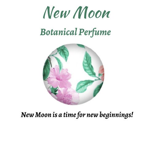New Moon Natural Perfume Aromatherapy Roll on Lavender Mint Botanical ...