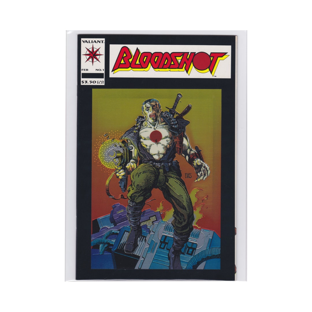 Bloodshot 1 Comic Book Chromium Cover VF NM Boarded and Sleeved FREE ...