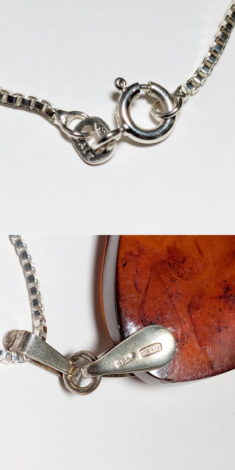 Baltic Amber Pendant, 925 Sterling Silver, Natural Gemstone Jewelry - Etsy