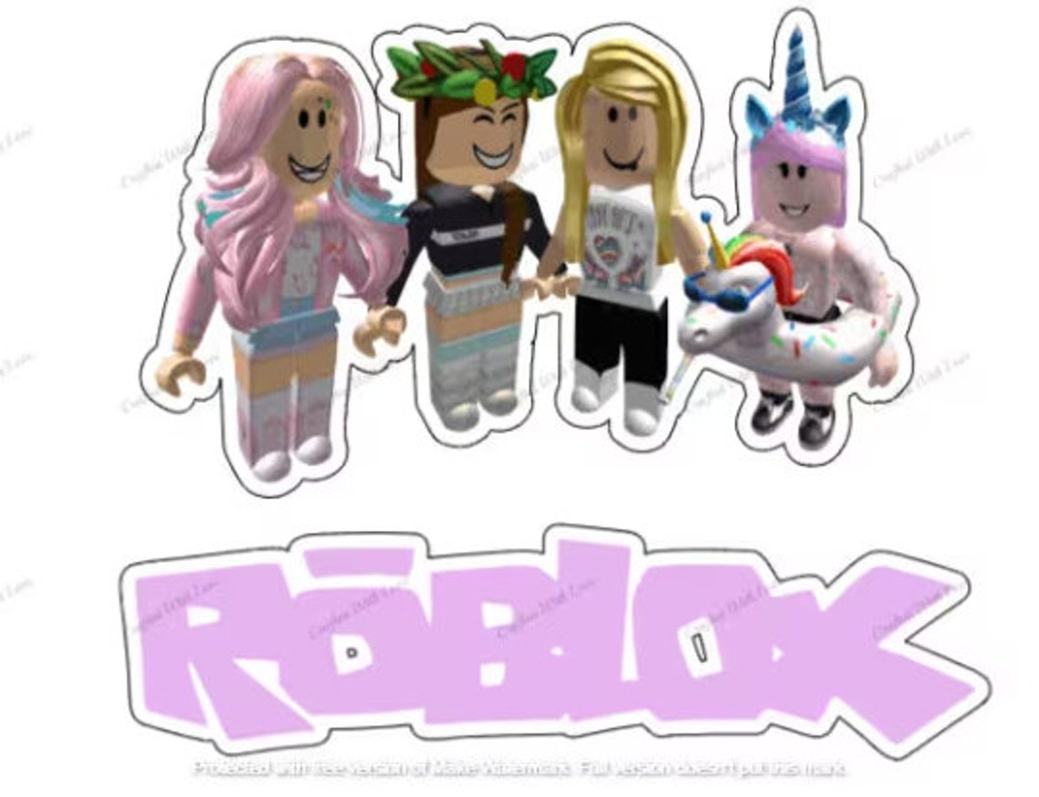 Roblox Girl Design, Roblox, Sublimation, Digital Download, Sublimation ...