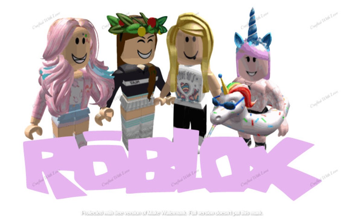 Roblox Girl Design Roblox Sublimatie Digitale Download - Etsy Nederland