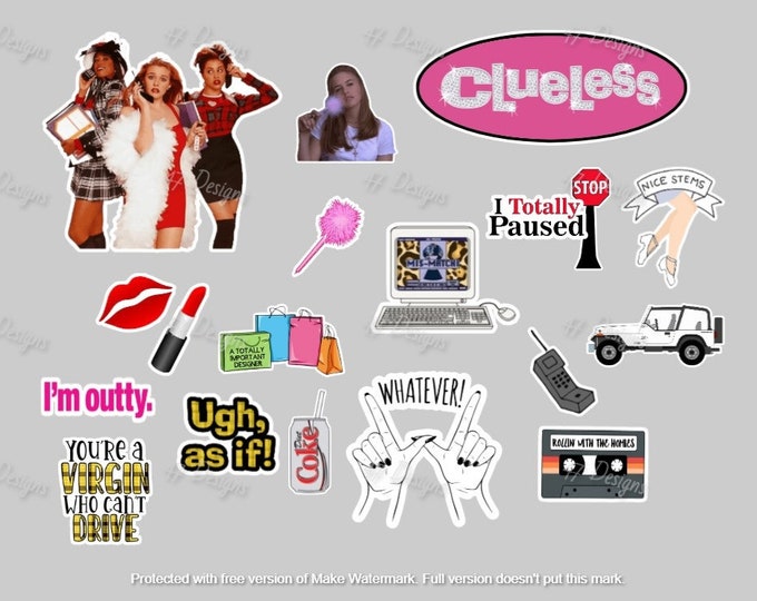 Clueless Movie PNG Digital Download - Etsy