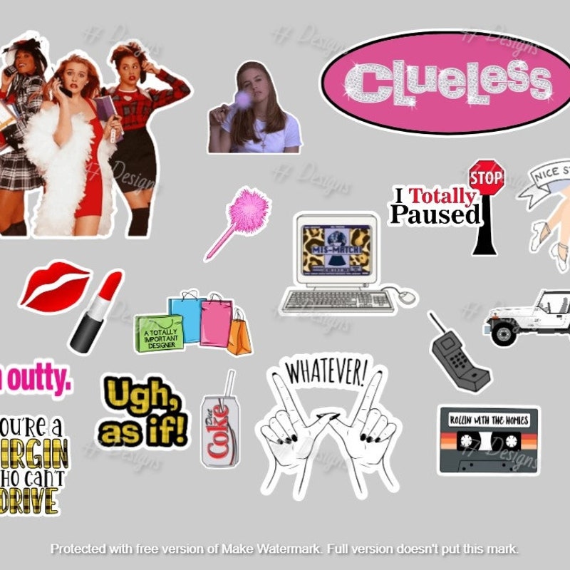 Clueless Drawing - Etsy