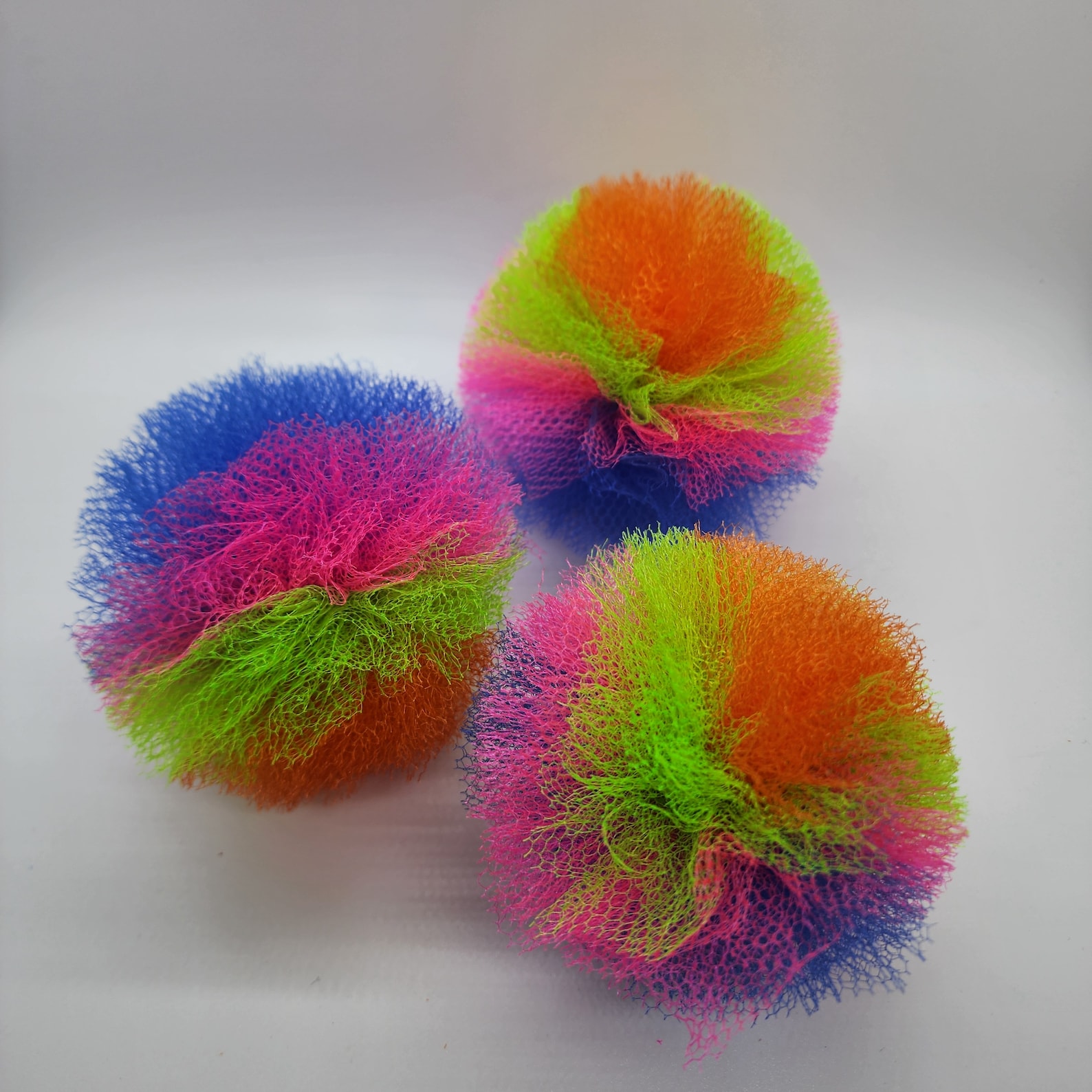 Reusable Dish Scrubbies Set of 3 Kitchen Dish Scrubbers Dish Cleaners ...
