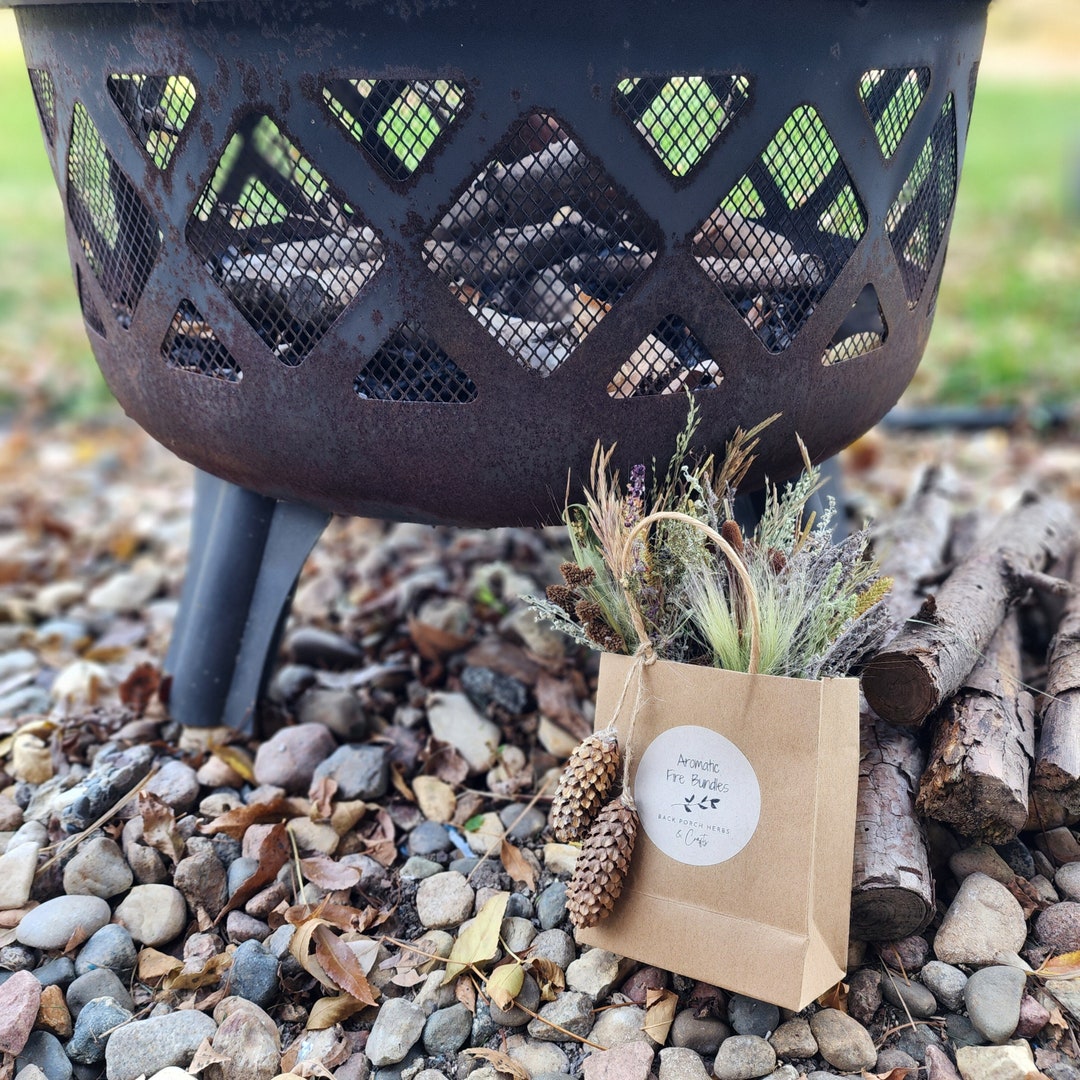 Aromatic Herbal Fire Bundles or Fire Starters Fire Incence Aromatic ...