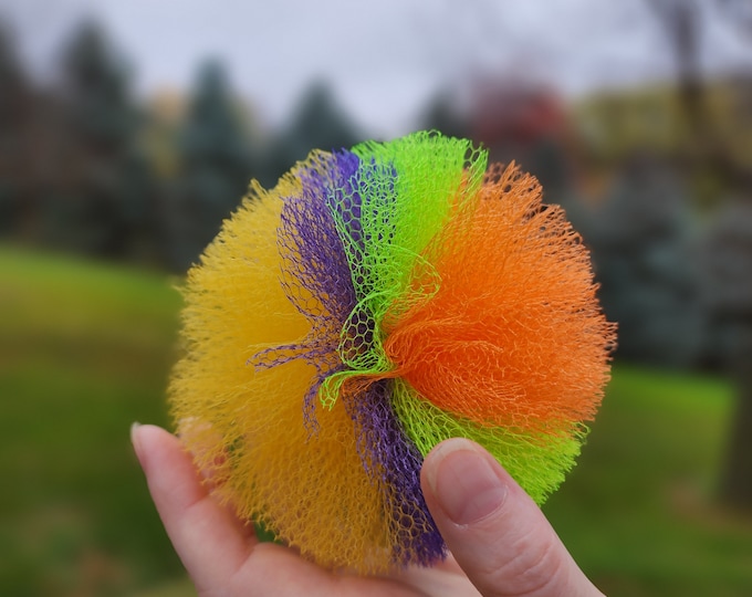 Set of 5 Nylon Net Scrubbies - Etsy