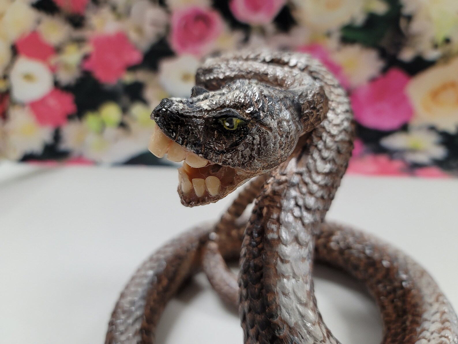 Unique Snake Replica With Teeth - Etsy