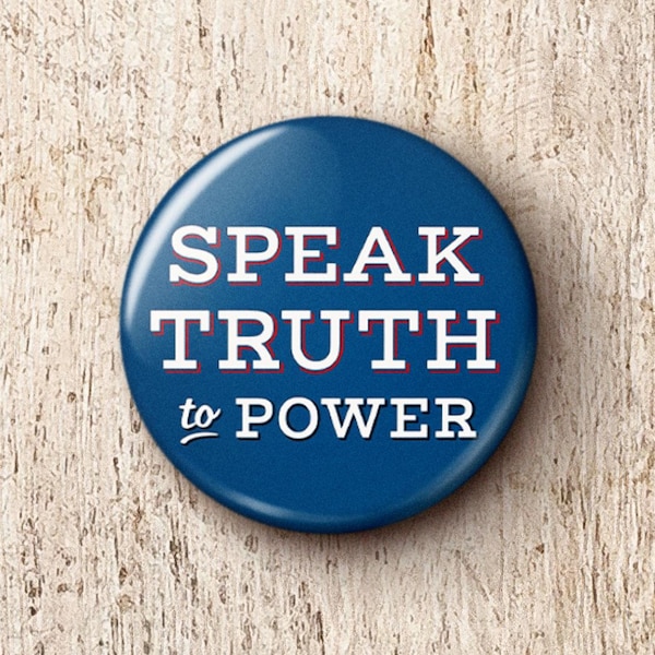 Truth Button - Etsy
