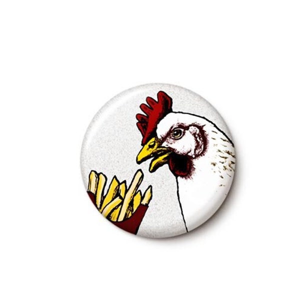 Rooster Pin - Etsy