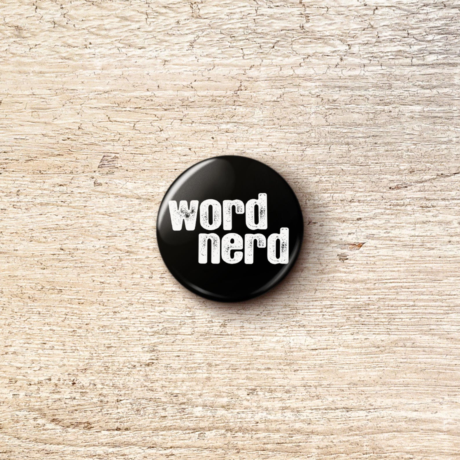 Word Nerd Pin Button | Word Nerd Pin | Teacher School Grammar Crossword ...