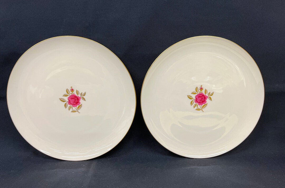 Lenox ROSELYN X-304 Pair Dinner Plates 10 3/8" - Etsy
