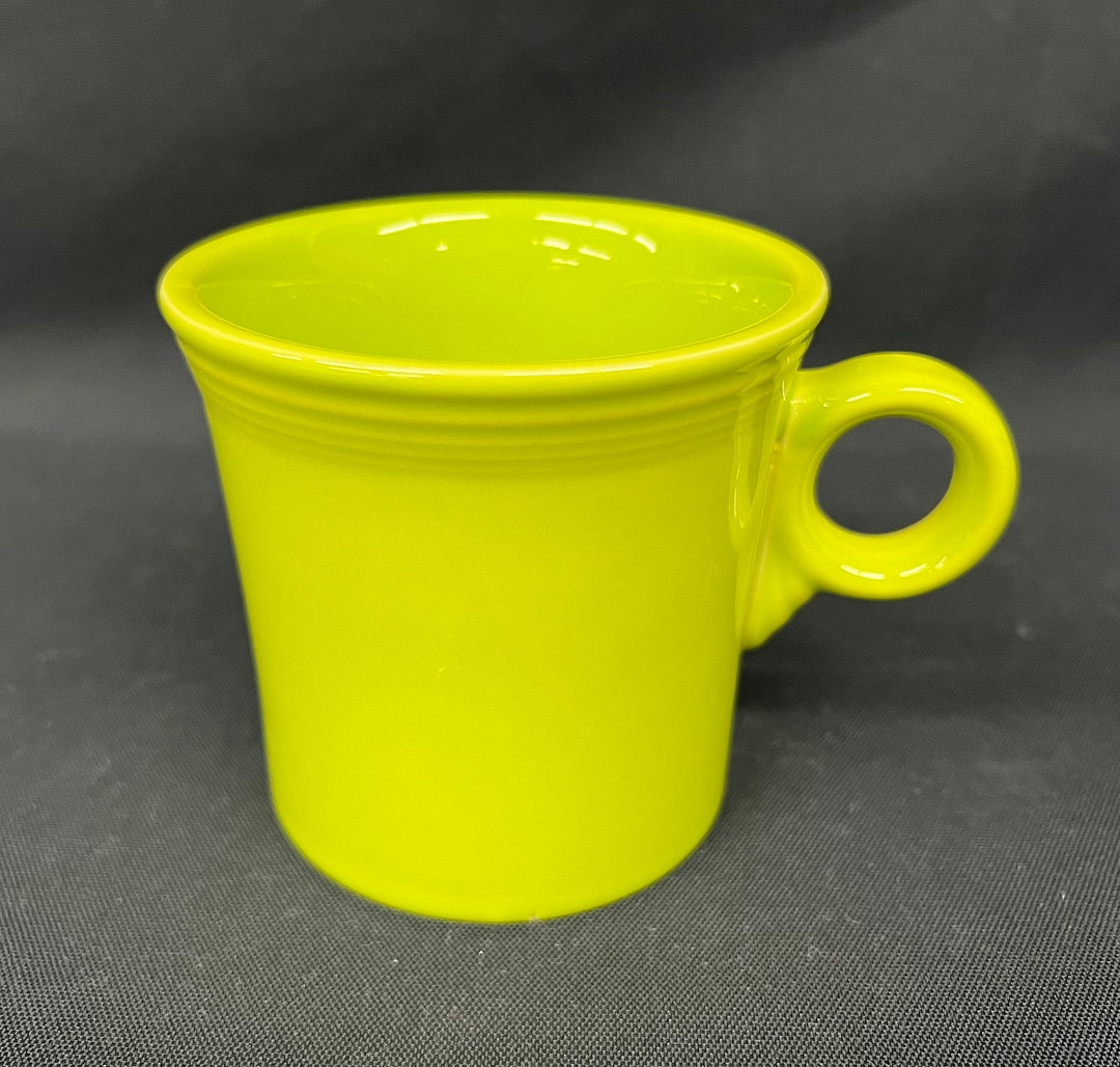 Homer Laughlin FIESTA - Lemon Grass Mug 3 1/2" - Etsy