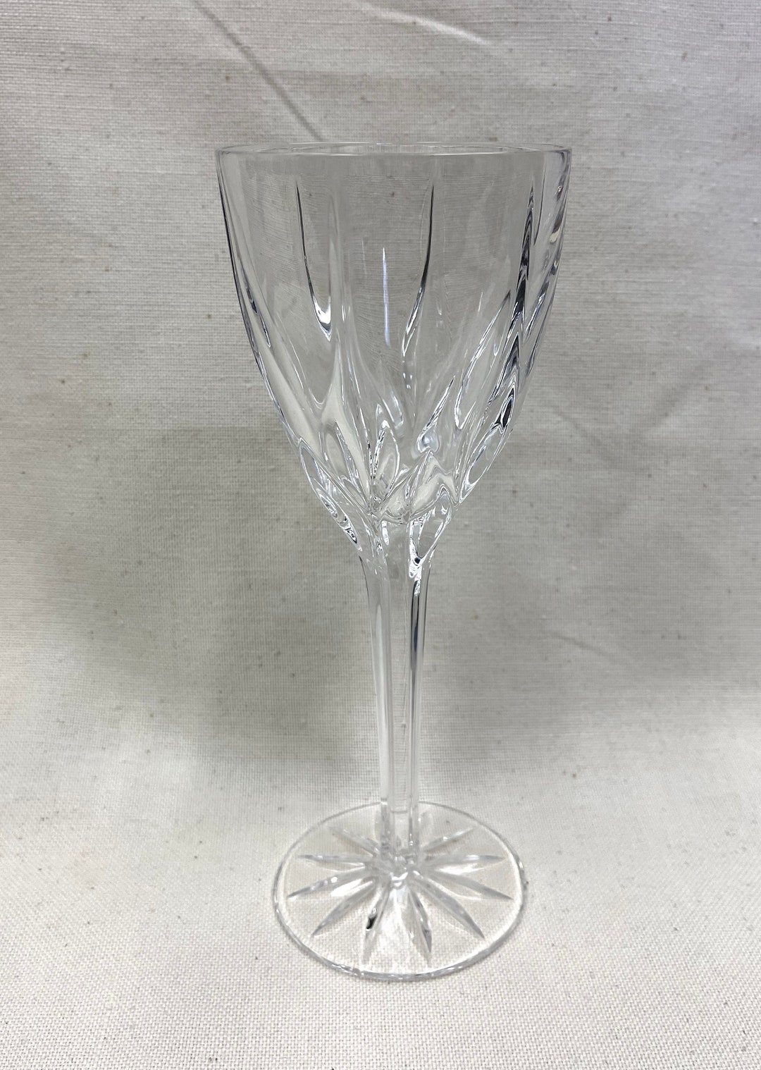 Mikasa Crystal APOLLO Water Goblet 8 1/4" - Etsy