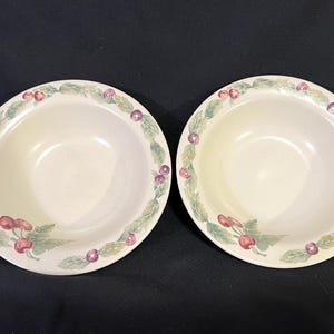 Pfaltzgraff JAMBERRY Pair Soup/cereal Bowls 7 1/4" - Etsy