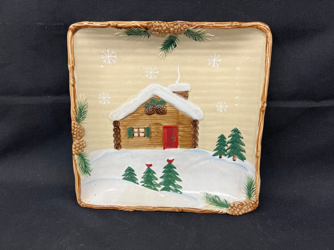 St Nicholas Square HEARTLAND Square Salad Plate 9 3/8" - Etsy