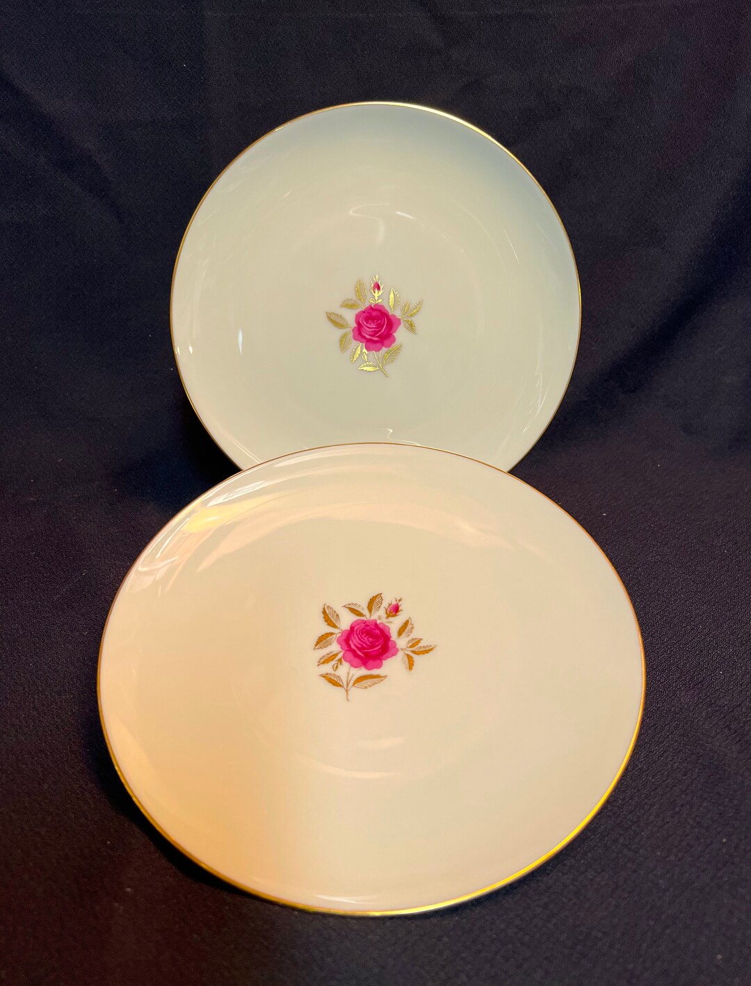 Lenox ROSELYN X-304 Pair Salad Plates 7 7/8" - Etsy