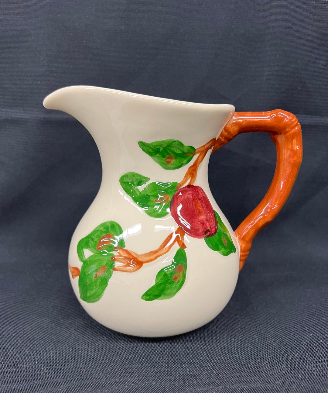 Franciscan APPLE (USA) Milk Pitcher 24 Oz, 6 1/4" - Etsy