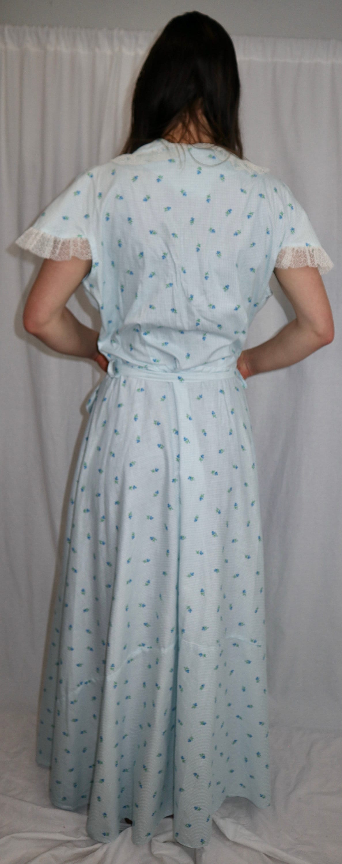 1940s Diana Dean Dressing Gown Housecoat Robe - Etsy