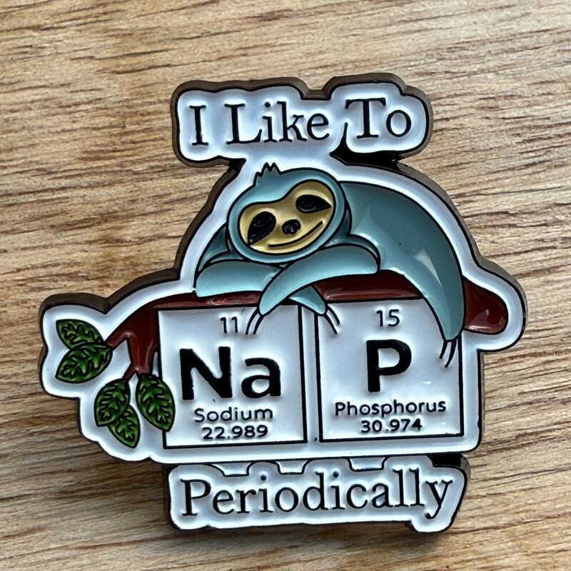 Chemistry Enamel Pin - Etsy