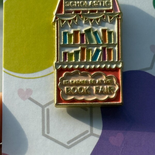 Book Enamel Pins - Etsy