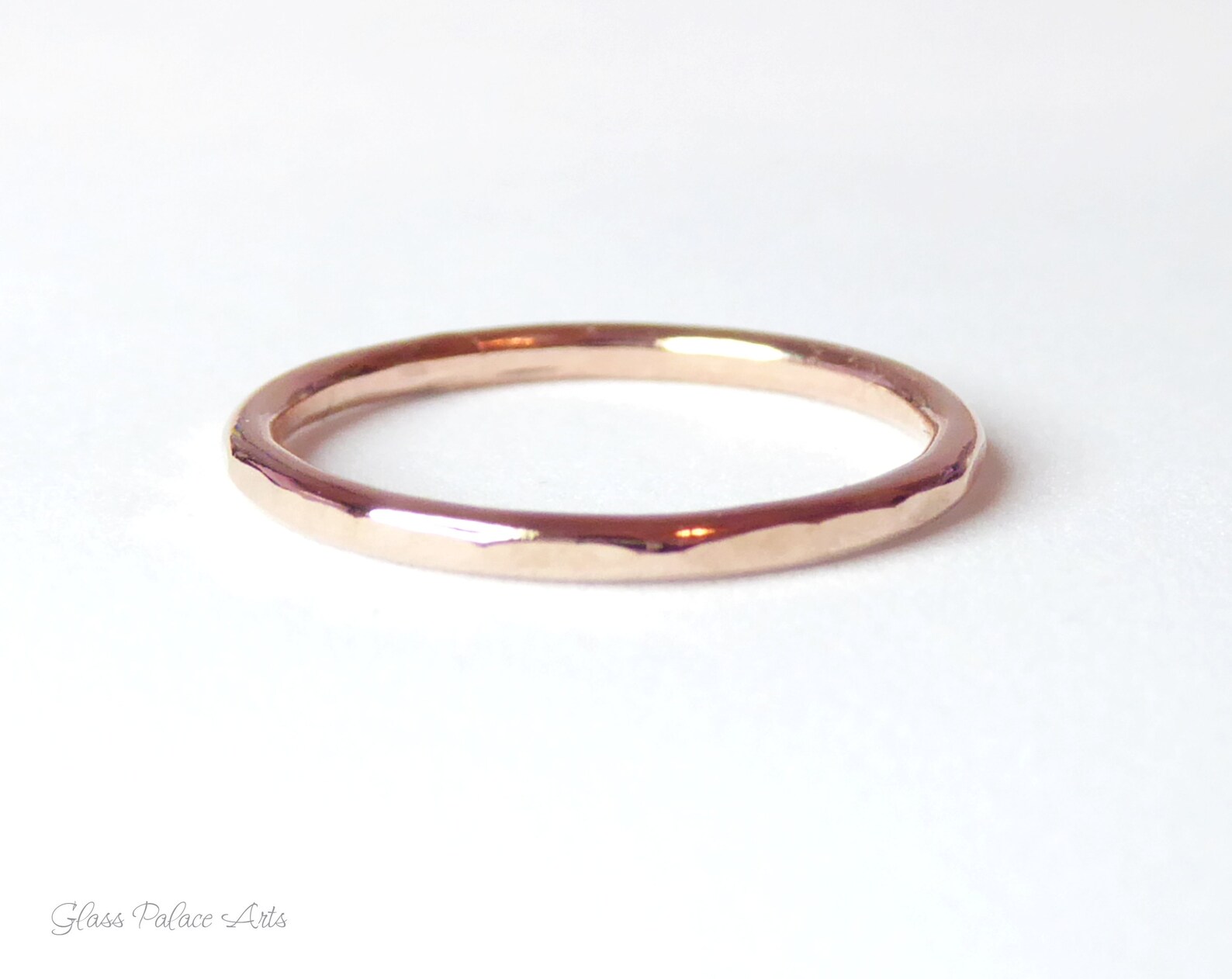 Mixed Metal Rings for Women 3 Metal Ring Set Hammered - Etsy