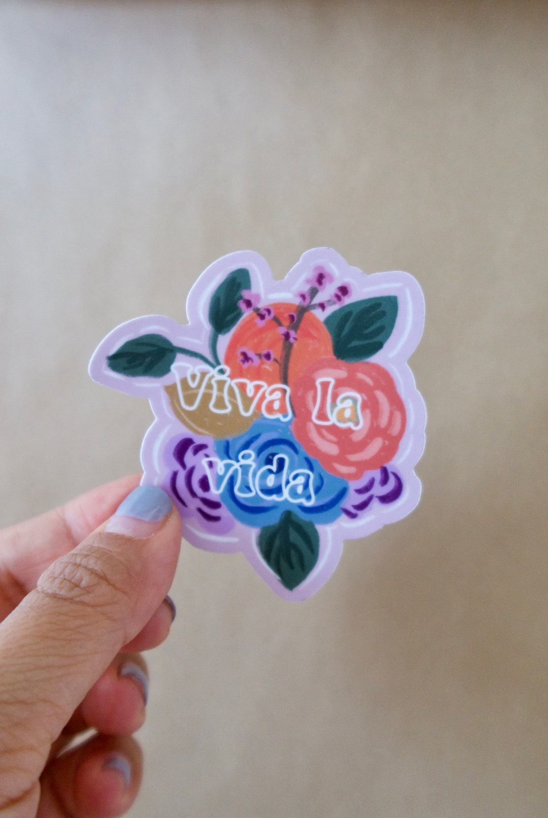 Viva La Vida Sticker - Etsy