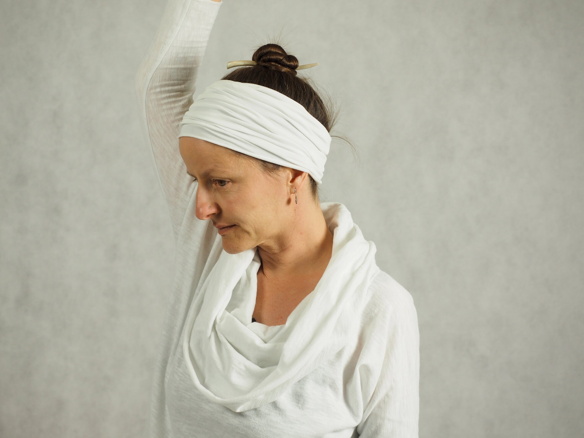 Hairband, Head Cover, Tube, Turban, Kundalini Yoga, Organic Cotton ...