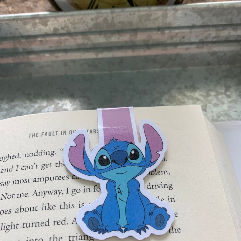 Stitch Bookmark Magnetic Bookmark Planner Reading Accessory - Etsy