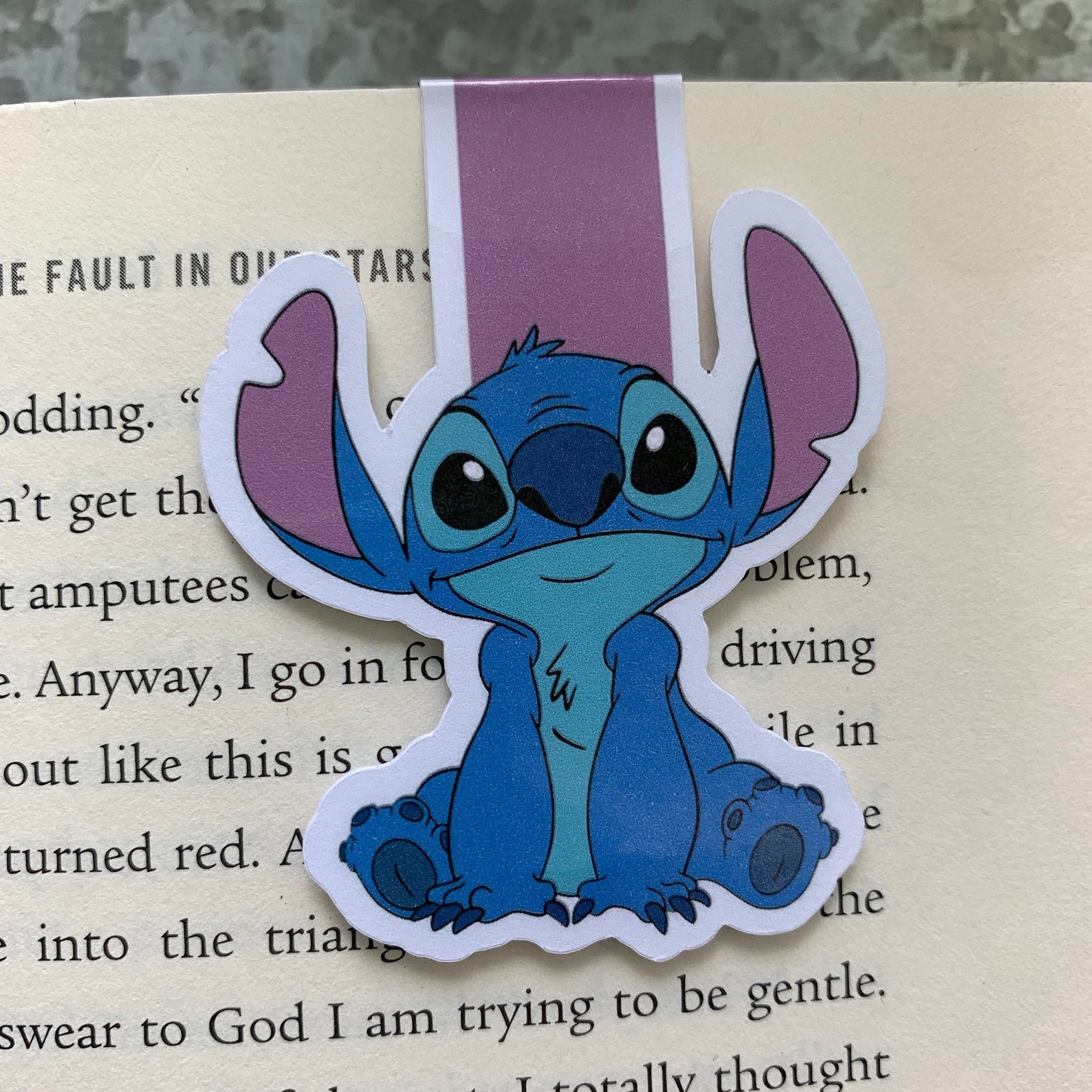 Stitch Bookmark Magnetic Bookmark Planner Reading Accessory - Etsy