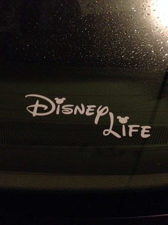 Disney Life CAR DECAL Disney Christmas Gift | Etsy